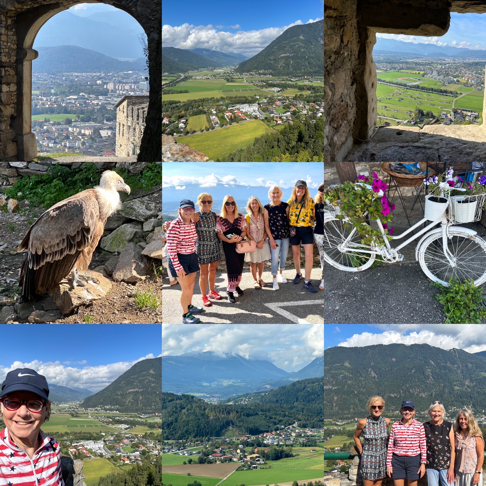 A Visit to a Castle, the Top of a Mountain and the Town of Villach ...